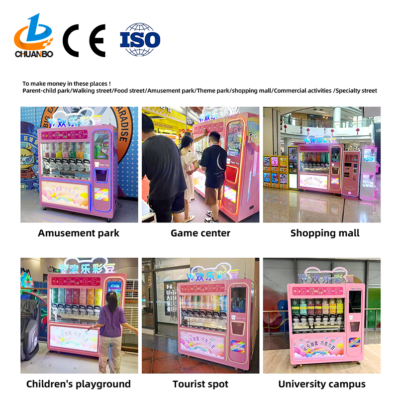 Commercial Automatic candy bean Vending Machine For Business - Chuanbo